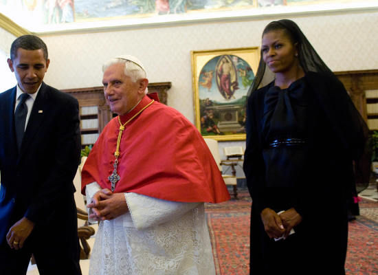 East Wing Rules: First Ladies Meeting the Pope